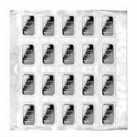 Tube of 20 x 1 Ounce Asahi Silver Round