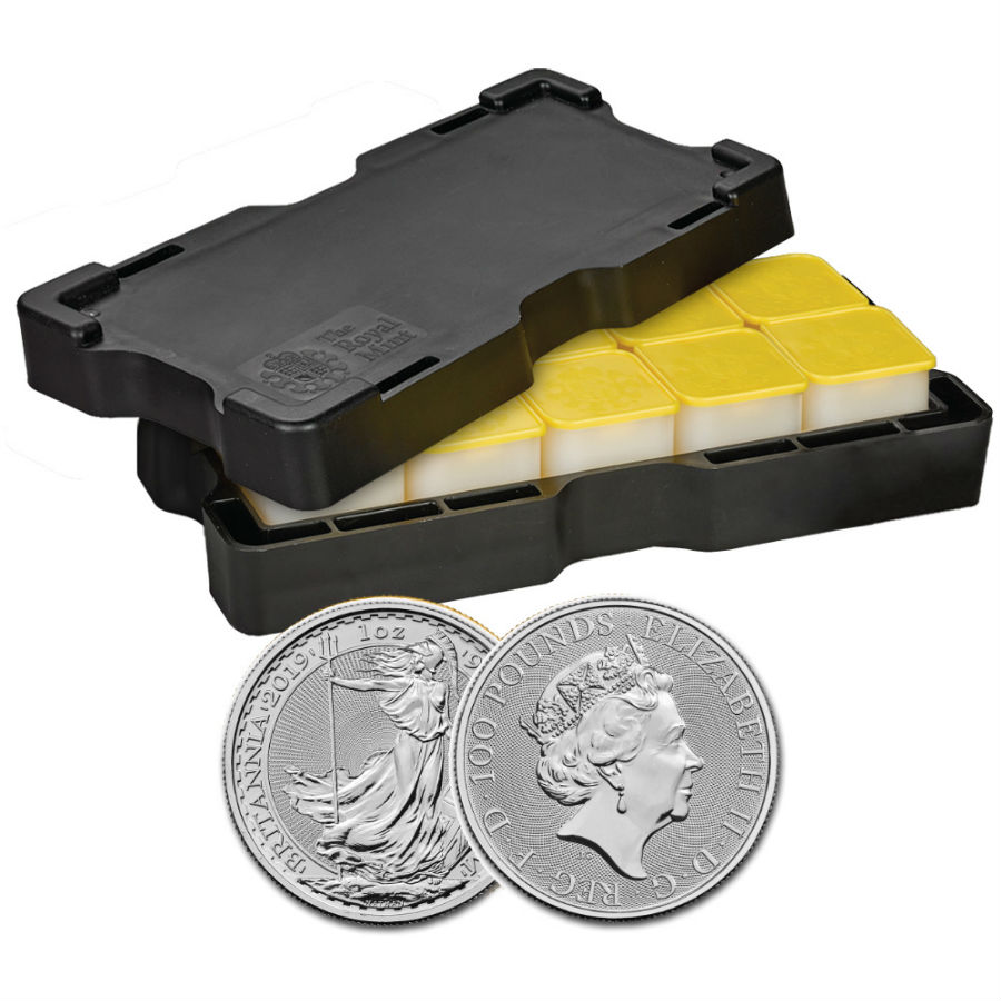 Monster Box - 1 Ounce 2019 Platinum Britannias