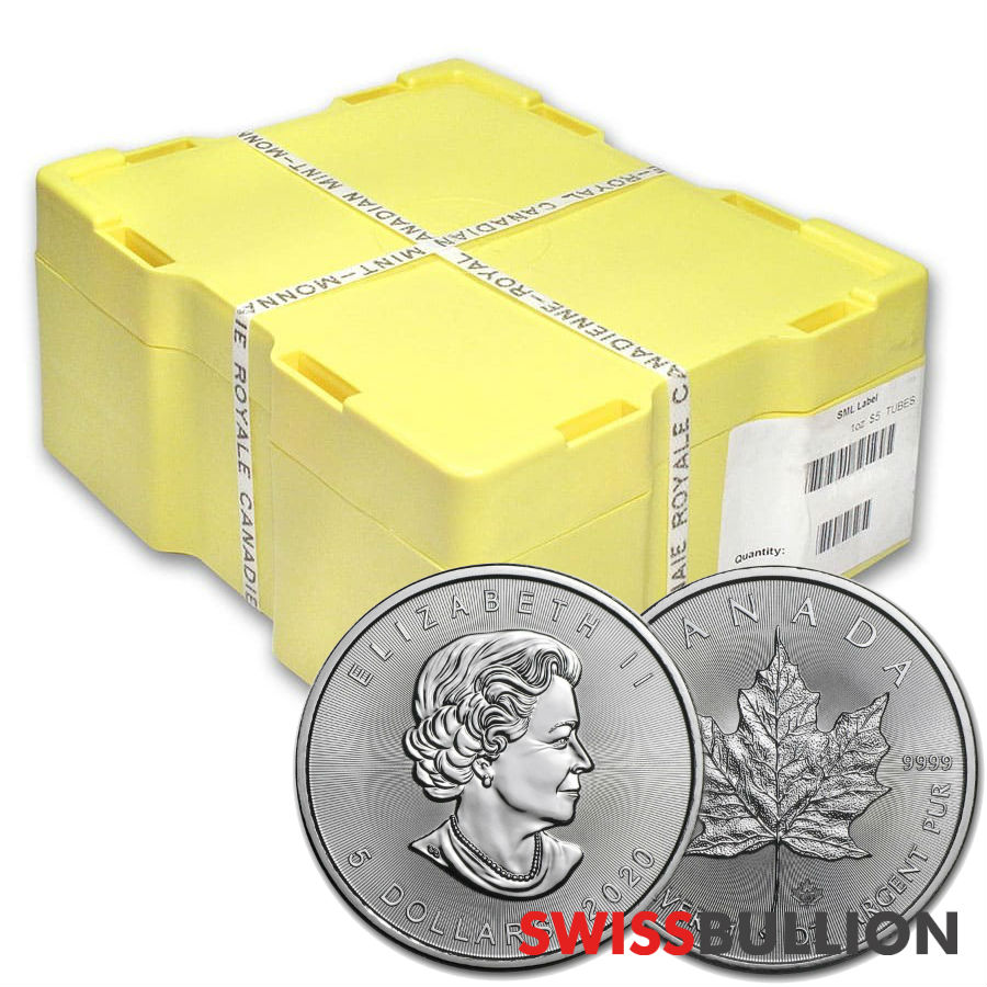 Monster Box - 2020 Silver Canadian Maple Leafs