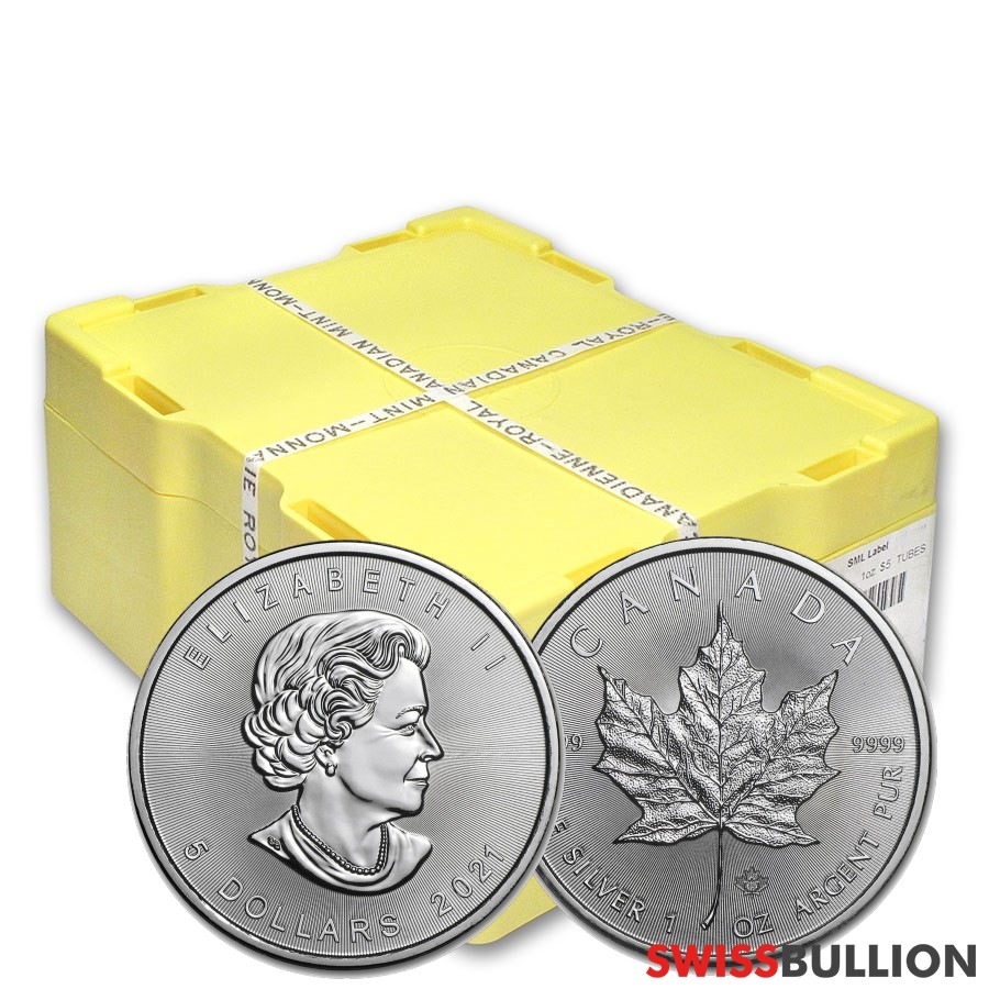 Monster Box - 2021 Silver Canadian Maple Leafs