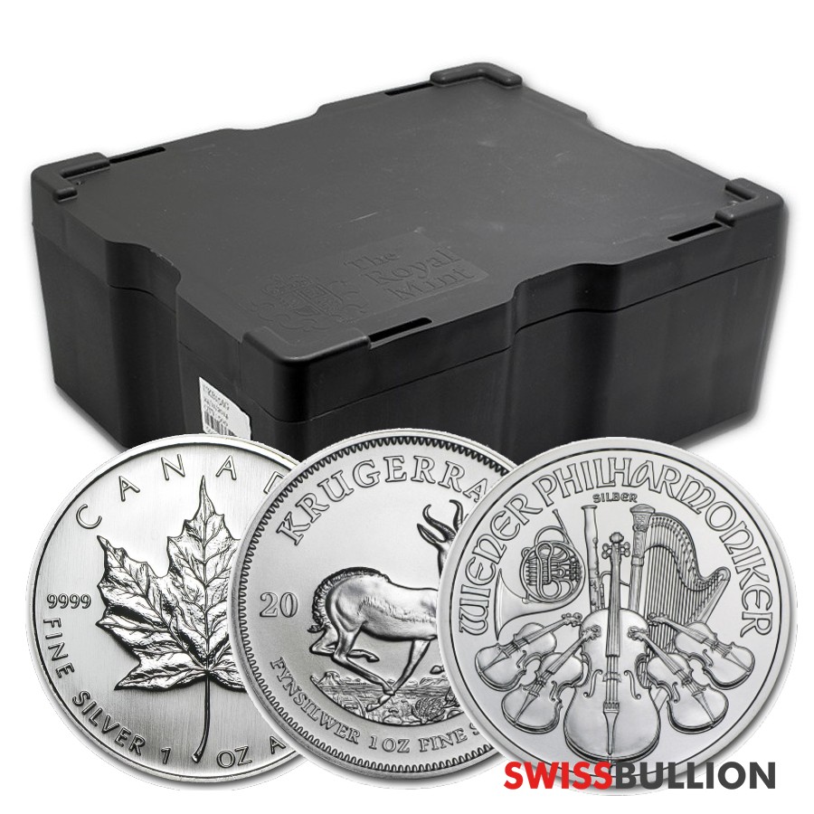 Monster Box - 500 x 1 Ounce Silver Coin