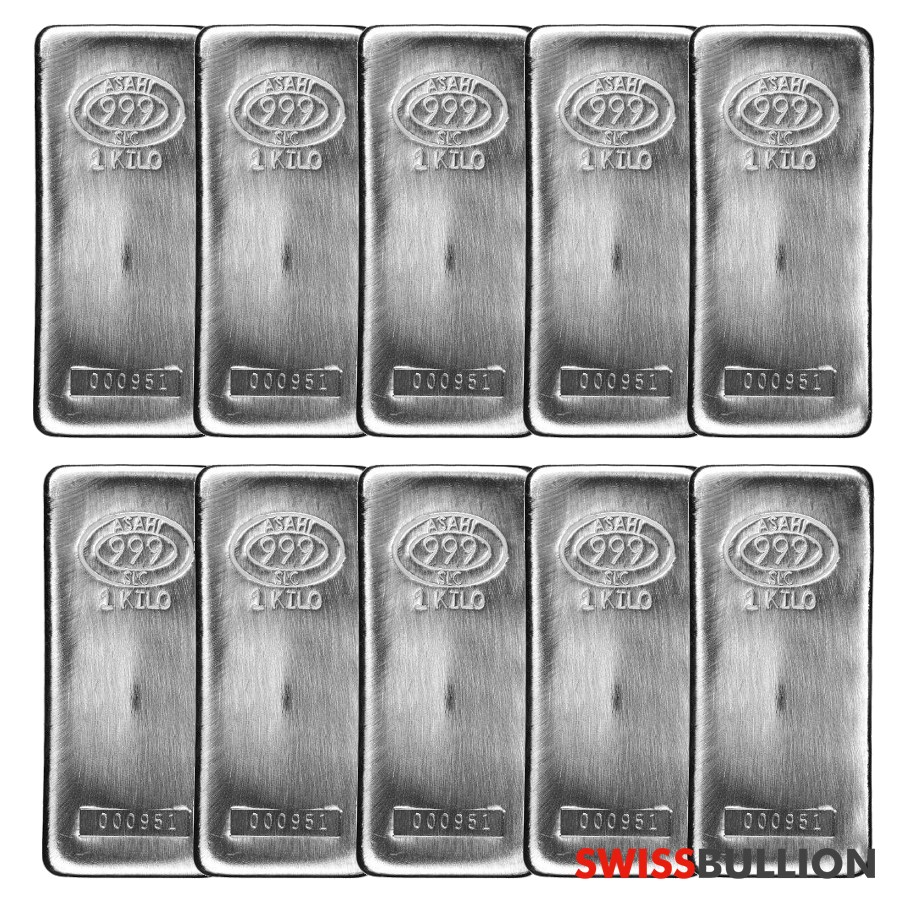 Wholesale 15 x 1 KG Asahi Silver Bar