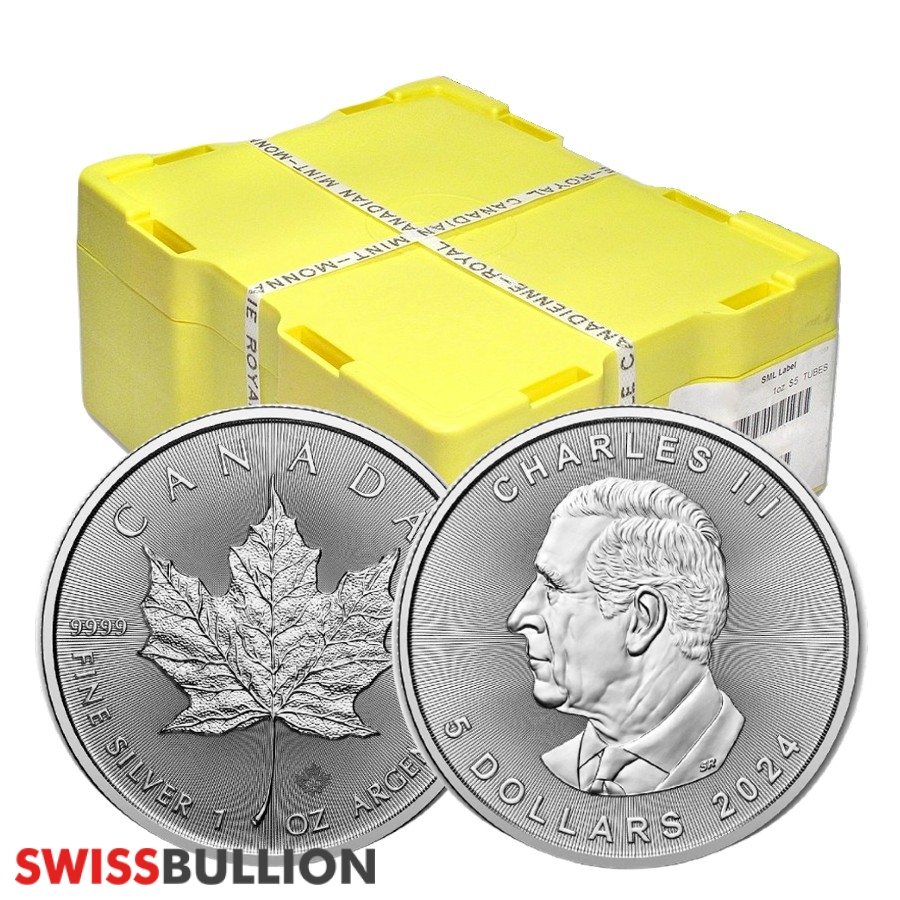 Monster Box - 2024 Silver Canadian Maple Leafs